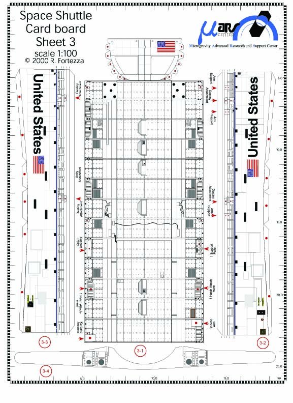 Scan-copy model Space Shuttle - Paper Models - Avsim.su