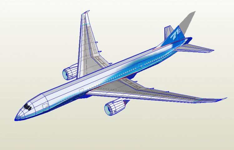 Boeing 787 Dreamliner - Paper Models - Avsim.su