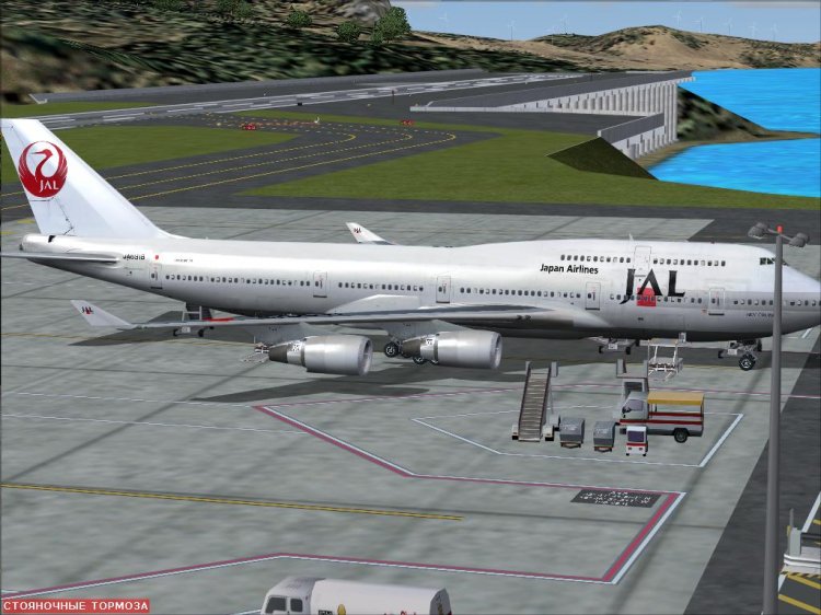 B747-400 Lisbon-Madeira Part2 - Debriefing (Check my flight) - Avsim.su