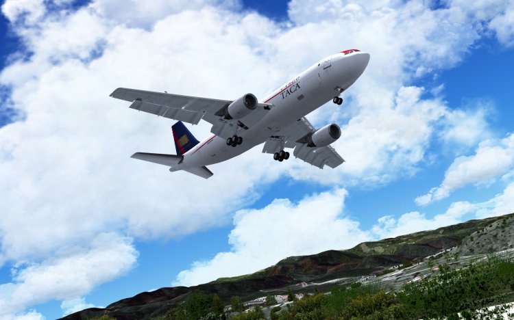 P3D_Approach and landing in Toncontín International Airport (MHTG ...