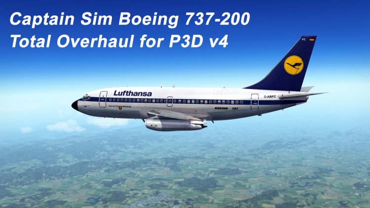 Captain Sim Boeing 737-200 Total Overhaul v1.1 for P3D v4 - P3D ...
