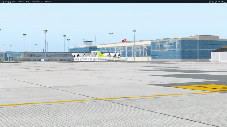 Riga International Airport (Latvian: Starptautiskā lidosta - X-Plane 11 ...