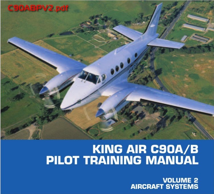 KingAir C90 systems and checklist. - Documents - Avsim.su