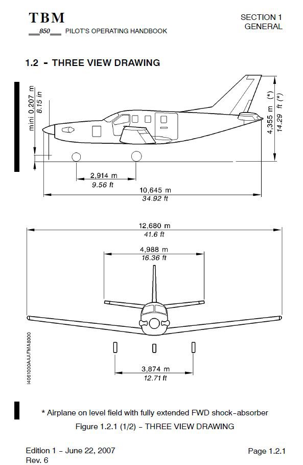 Pilot's Information Manual Socata TBM-850 - Documents - Avsim.su