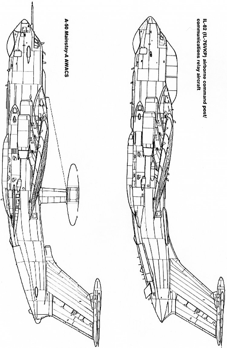 Drawing some modifications of the Il-76 - Drafts - Avsim.su