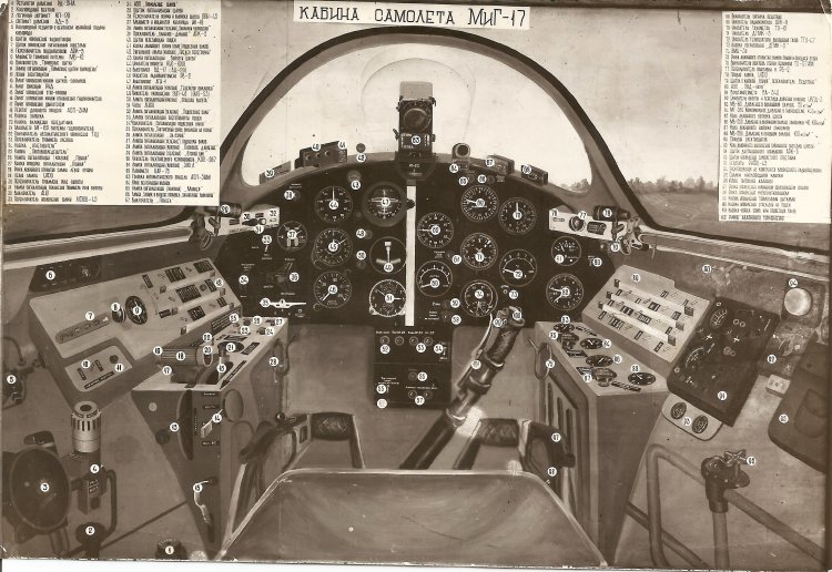 Mig 17 Cockpit