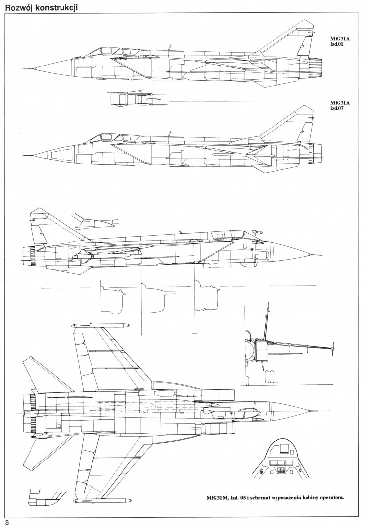Mig-31 - Visual Aids - Avsim.su