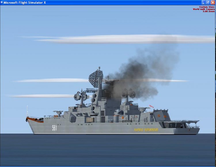 AI_ship_project1134A for FS2004 - AI Traffic and AFCADs FS2004 - Avsim.su