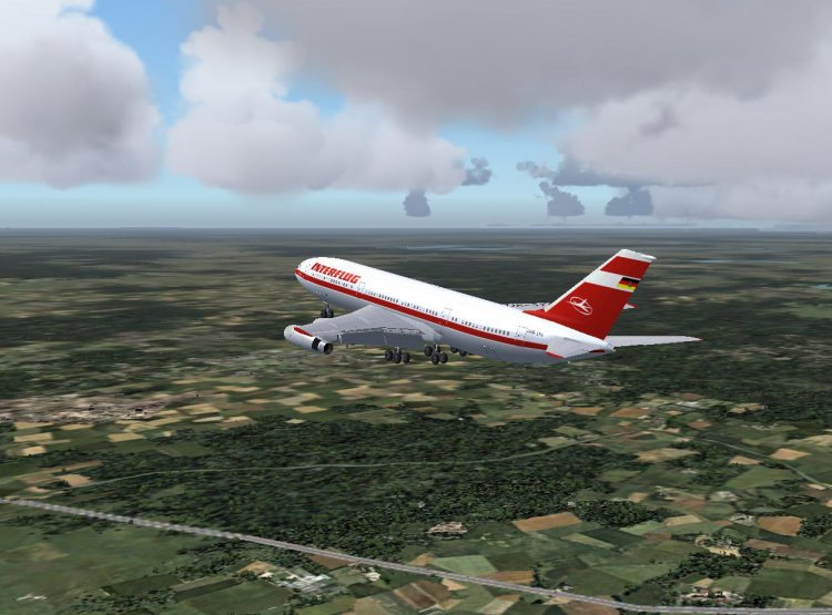 IL-86 Interflug - FS2004 Aircraft Liveries and Textures - Avsim.su