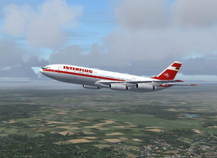 IL-86 Interflug - FS2004 Aircraft Liveries and Textures - Avsim.su
