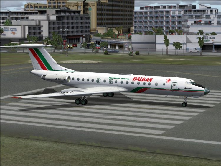 SCS Tu-134 V1.0 - Balkan - FS2004 Aircraft Liveries and Textures - Avsim.su
