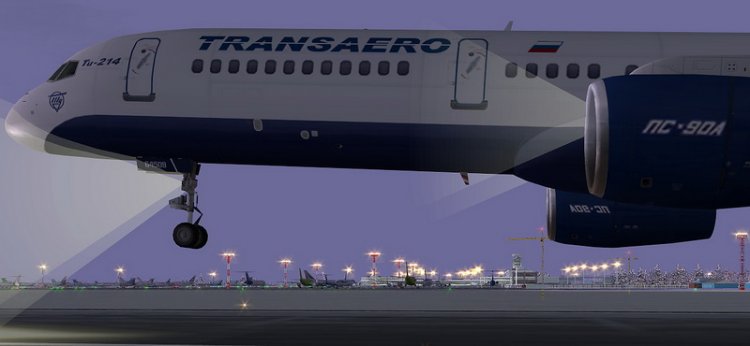 TU-214 / Transaero RA64509 - FS2004 Aircraft Liveries and Textures ...