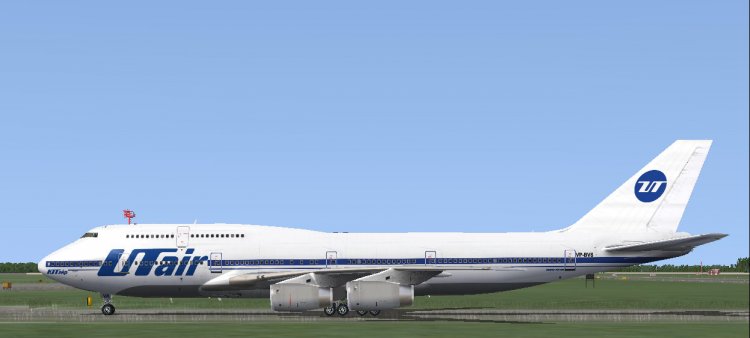PMDG Boeing 747-400 Utair - FS2004 Aircraft Liveries and Textures ...