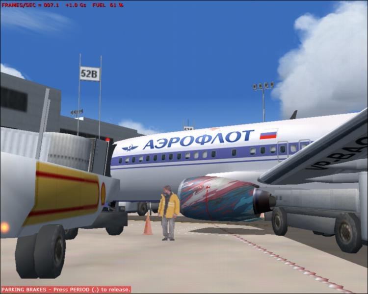 Aeroflot B737-400 FFX / SGA - FS2004 Aircraft Liveries and Textures ...