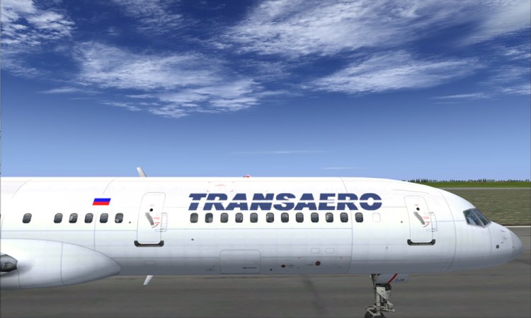 Captain Sim 757 Transaero - FS2004 Aircraft Liveries and Textures ...