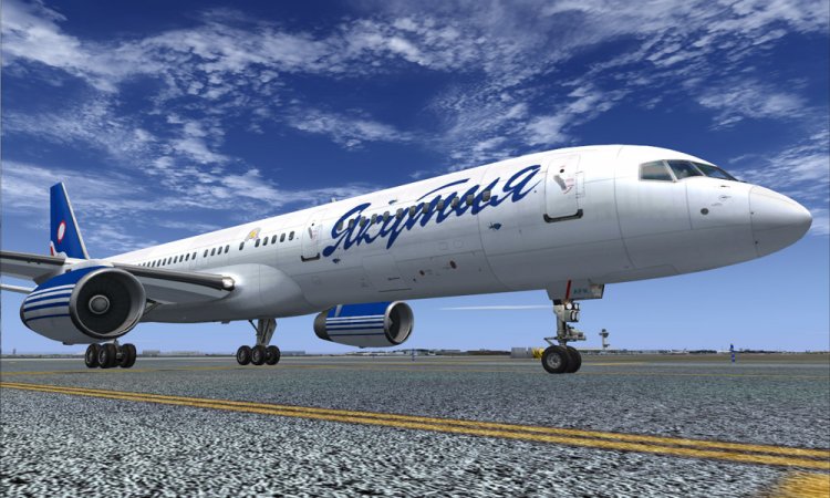 Captain Sim 757 Yakutia - FS2004 Aircraft Liveries and Textures - Avsim.su