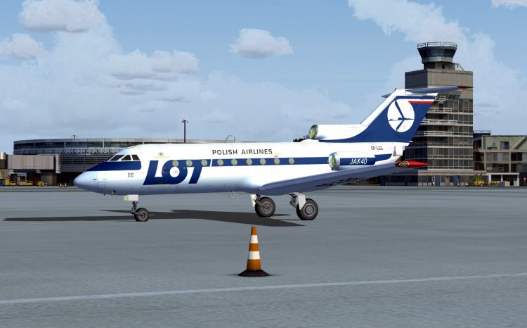 SD Yak-40 LOT - FS2004 Aircraft Liveries and Textures - Avsim.su