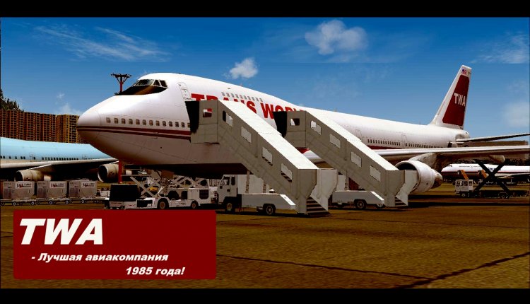 Patterns in the CLS TWA Boeing 747-200 - FS2004 Aircraft Liveries and ...