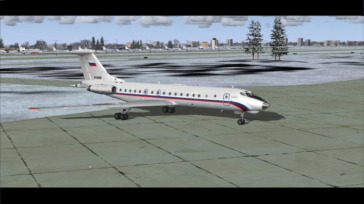 Tu-134AK "223 Flight Detachment" RA-65689 - FS2004 Aircraft Liveries ...