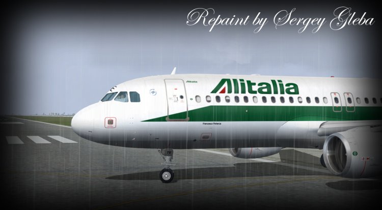 SMS Overland A320-200CFM - Alitalia - FS2004 Aircraft Liveries and ...