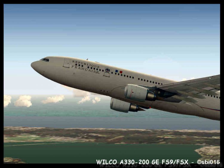 WILCO AIRBUS A330-200 "AIR SARKO ONE" - FS2004 Aircraft Liveries and Textures - Avsim.su
