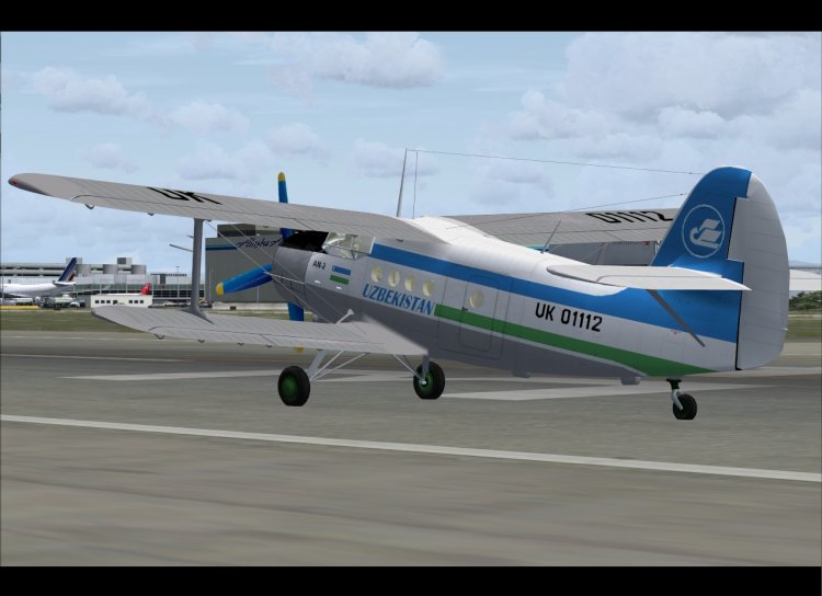 Changes in texture VC An-2 "Xomer" + Livery "Uzbekistan Airways ...