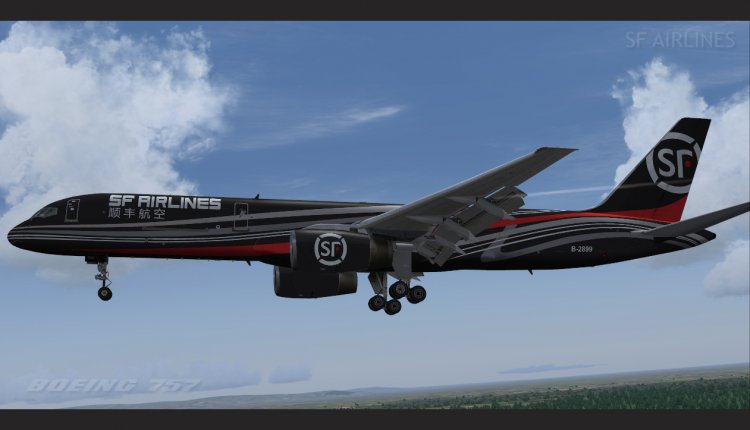 QW Boeing 757 "SF Airlines" - FS2004 Aircraft Liveries and Textures ...