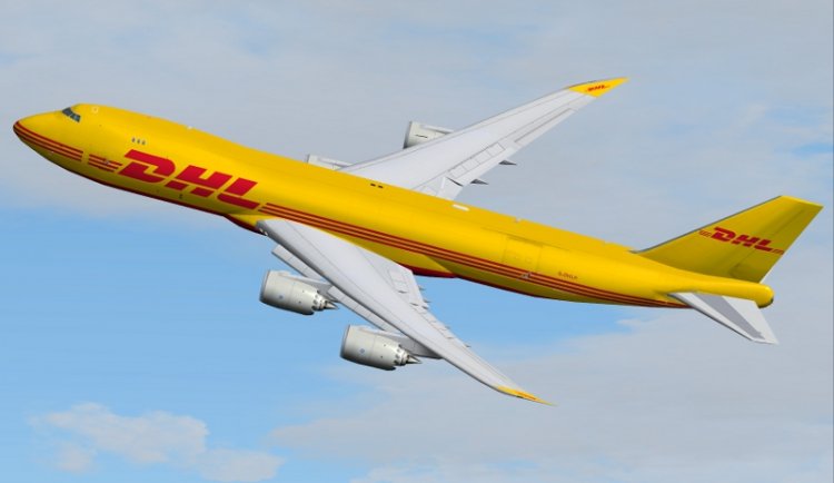 Boeing 747-8F DHL - FS2004 Aircraft Liveries and Textures - Avsim.su
