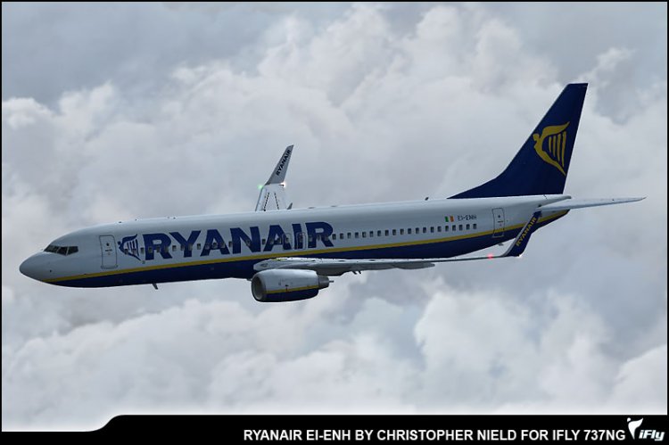 Ifly Boeing 737-800 Ryanair - FS2004 Aircraft Liveries and Textures ...