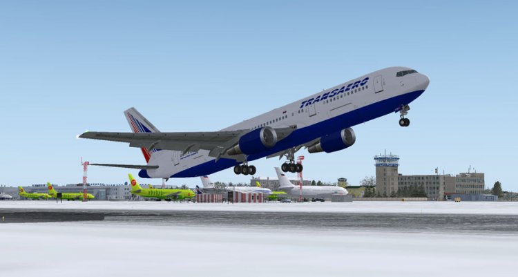 Transaero Boeing 767-37E/ER EI-DBU - FS2004 Aircraft Liveries and ...