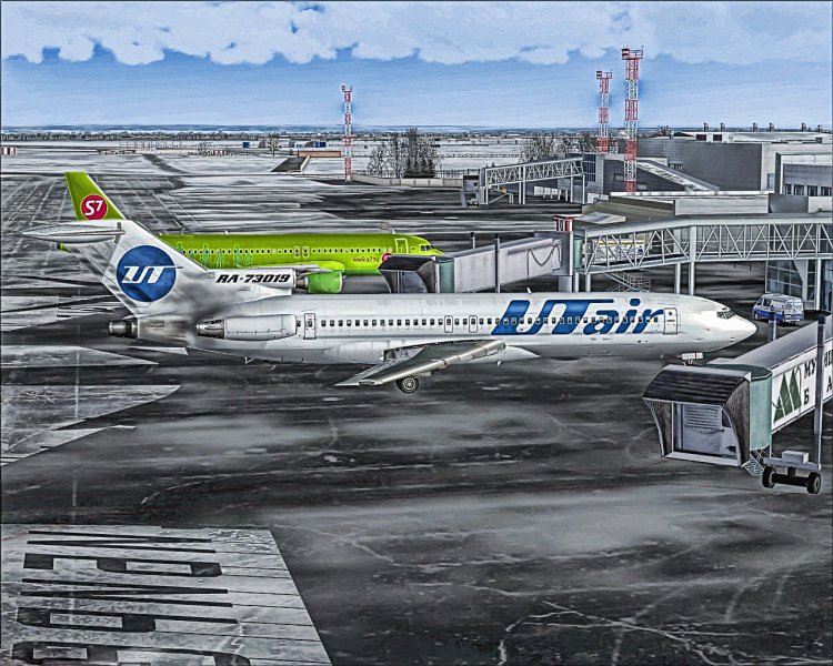 Flight One (Dreamflight) Boeing 727-200 UTair - FS2004 Aircraft ...