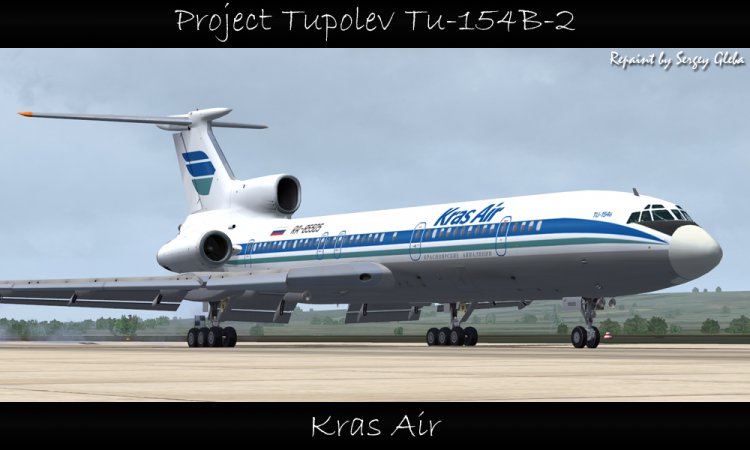 Project Tupolev Tu-154B-2 - Kras Air - FS2004 Aircraft Liveries and ...