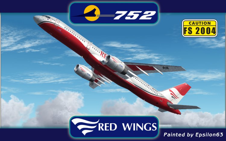 Red Wings Airlines Captain Sim 757-200 - FS2004 Aircraft Liveries and ...