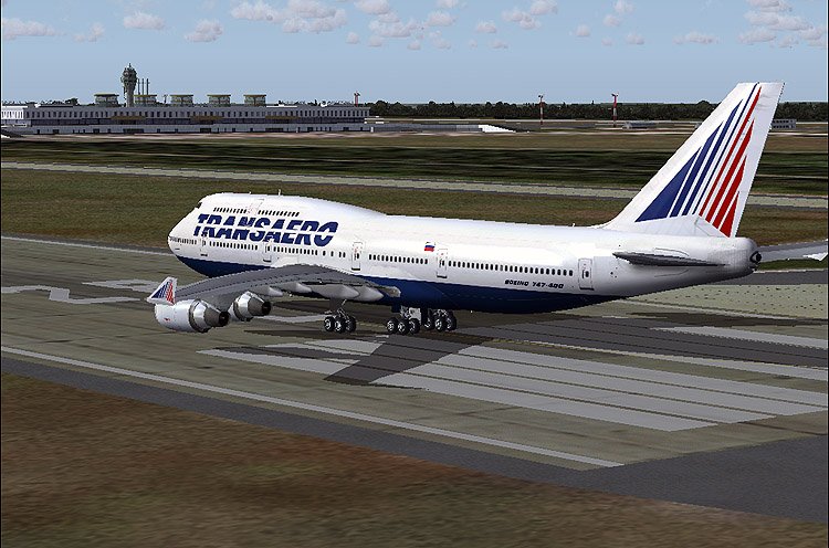 Textures Transaero for the PMDG 747-400 - FS2004 Aircraft Liveries and ...