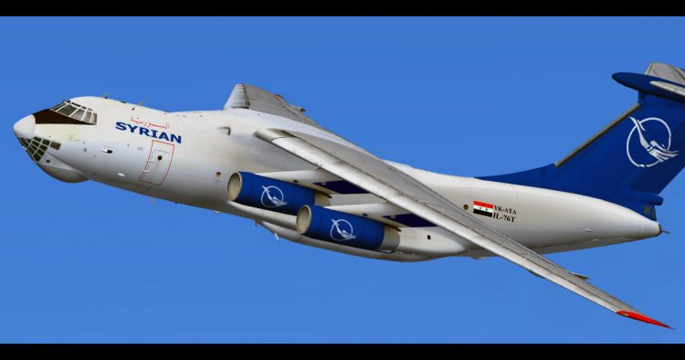 IL-76M Monumentum "Syrian" YK-ATA - FS2004 Aircraft Liveries and ...
