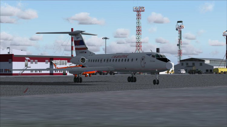 SCS TU-134 SIAT RA-65615 - FS2004 Aircraft Liveries and Textures - Avsim.su