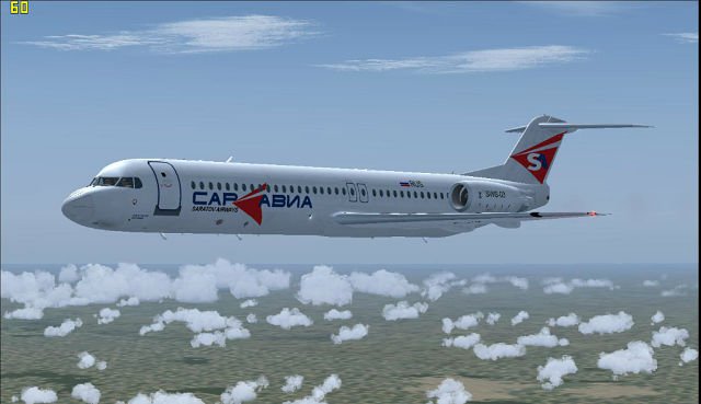 SarAvia Saratov Airways Fokker-100 Project Fokker livery - FS2004 ...