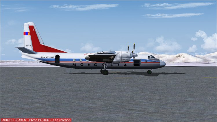 An-24 Samdim Design V3 - Mongolian Airlines - FS2004 Aircraft Liveries ...