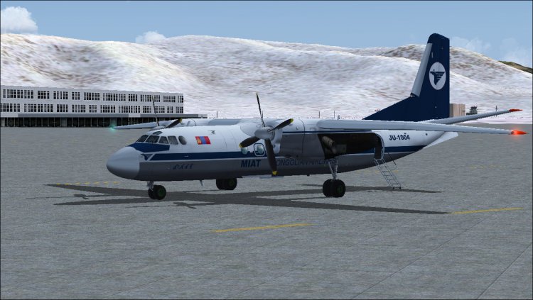 An-24 Samdim Design V3 - MIAT Mongolian Airlines - FS2004 Aircraft Liveries and Textures - Avsim.su