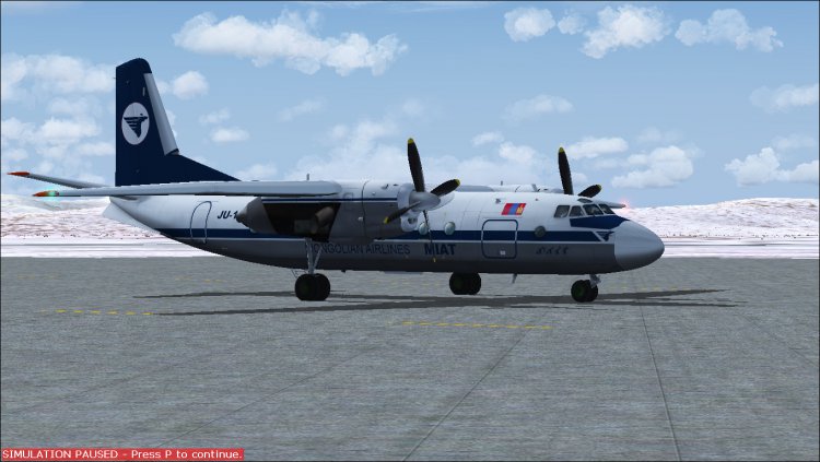 An-24 Samdim Design V3 - MIAT Mongolian Airlines - FS2004 Aircraft ...