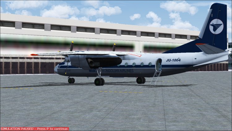 An-24 Samdim Design V3 - MIAT Mongolian Airlines - FS2004 Aircraft ...