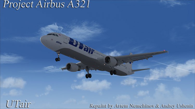 Project Airbus A321 - UTair - FS2004 Aircraft Liveries and Textures ...