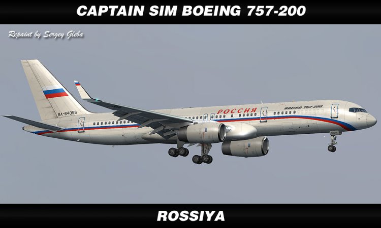 Captain Sim Boeing 757-200 - Rossiya - FS2004 Aircraft Liveries and ...