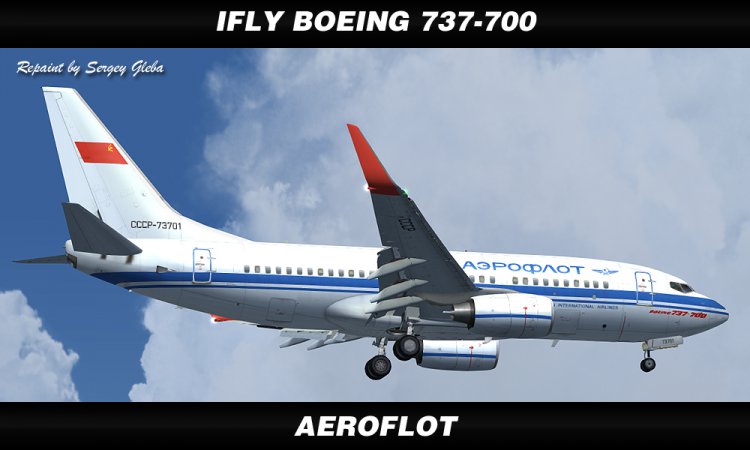 IFly Boeing 737-700 - Aeroflot USSR - FS2004 Aircraft Liveries and ...