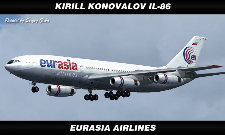 Ilyushin Il-86 - Eurasia - FS2004 Aircraft Liveries and Textures - Avsim.su