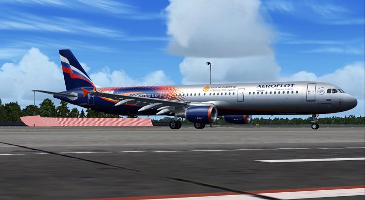 Overland A321 Аeroflot, "Manchester United" livery - FS2004 Aircraft ...