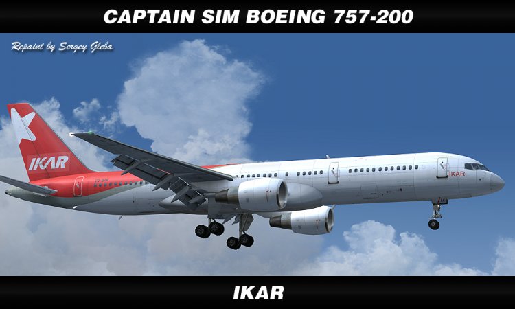 Captain Sim Boeing 757-200 - Ikar - FS2004 Aircraft Liveries and ...