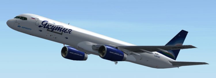 PSS Boeing 757-200F Yakutiya - FS2004 Aircraft Liveries and Textures ...