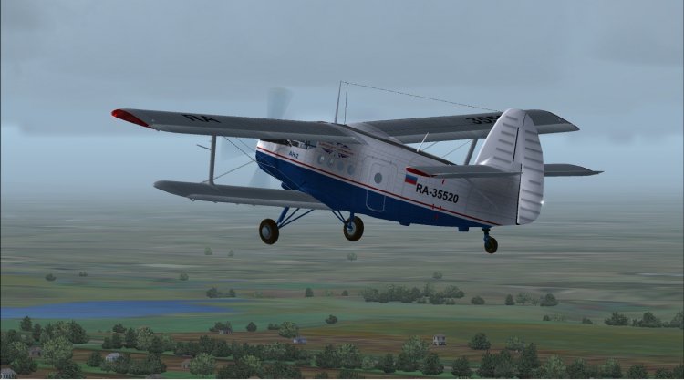 An-2 Orenburzhye - FS2004 Aircraft Liveries and Textures - Avsim.su