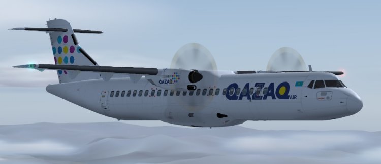 Flight1 ATR 72-500 «Qazaq air» - FS2004 Aircraft Liveries and Textures ...